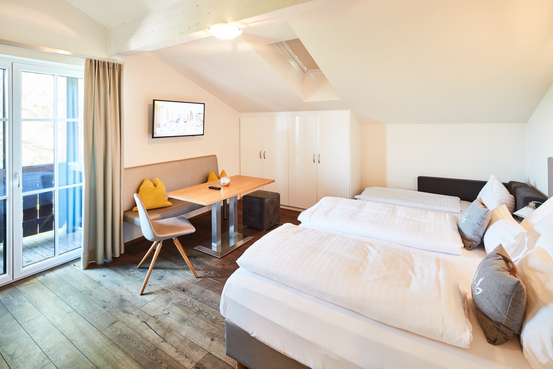 Zimmer - Hotel Gerl - Naturally Comfort, Superior, Family, DZ, Penthouse